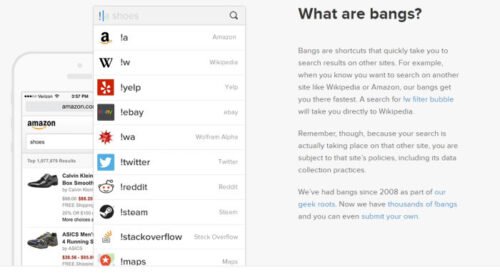 What is DuckDuckGo Bangs and how to use it effectively?