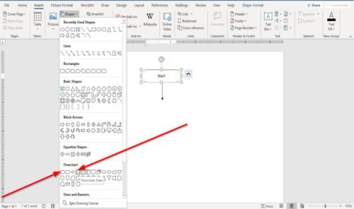 How to Make a Flowchart in Word