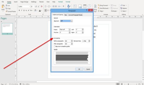 How to use Character, Line, Paragraph Spacing Tool in Publisher
