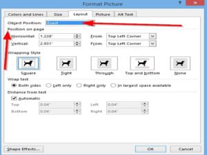 How to align Objects or arrange Pictures in Publisher