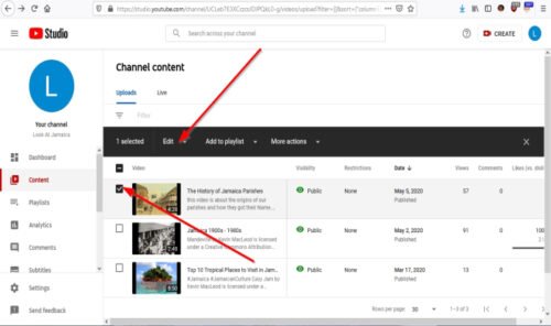 How to Disable Comments on your YouTube videos