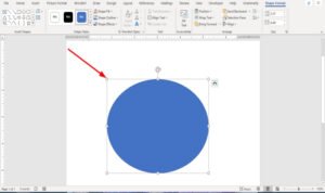 How to insert a Picture into a Shape in Word