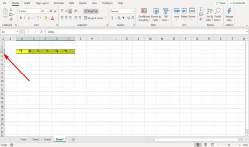 How to change Row Height and Column Width in Excel