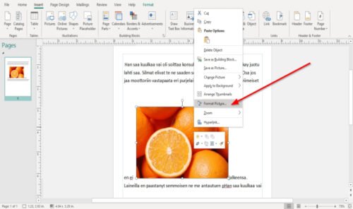 How to align Objects or arrange Pictures in Publisher