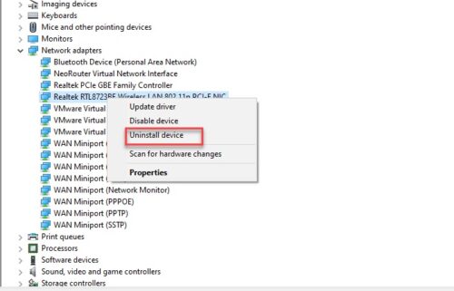 Error applying Virtual Switch Properties changes in Hyper-V