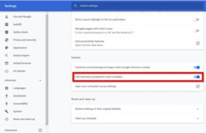 Fix Page Unresponsive error in Google Chrome