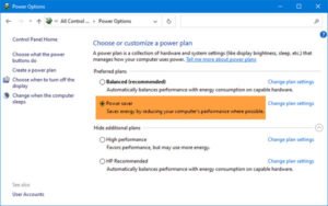 How to view active Power Plan in Windows 11