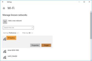 WiFi won’t ask for password in Windows 11