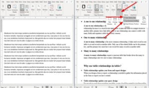 How to display and work with multiple windows in Word