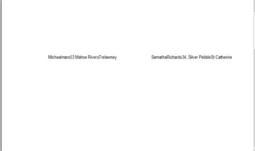 How to create Labels in Access?