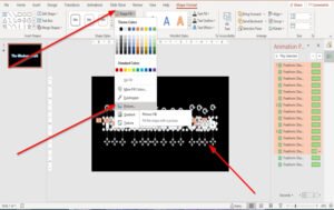 Create Particle Text effect or Explosion animation in PowerPoint