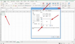 How to add or remove Cell Borders in Excel