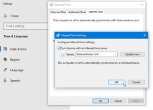 Your clock is ahead or Your clock is behind error on Chrome