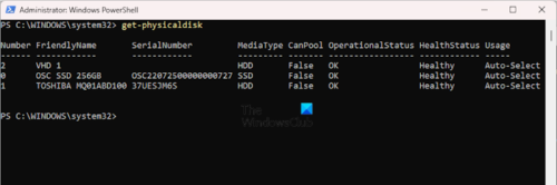 Rename Physical Drive in Storage Pool for Storage Spaces in Windows 11/10