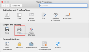 How to print hidden text in Word on Windows and Mac