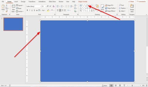 Create Particle Text effect or Explosion animation in PowerPoint