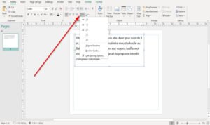 How to use Character, Line, Paragraph Spacing Tool in Publisher