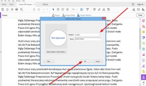 Using Stamps and Custom Stamps in Adobe Acrobat Reader DC