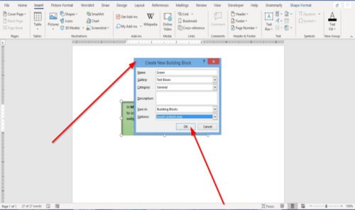Insert, Copy, Remove, Apply and Manipulate Text Boxes in Word