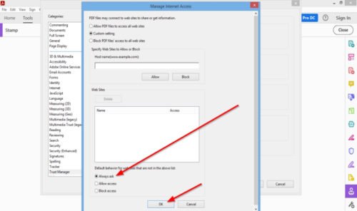 How to turn off Security Warnings in PDF