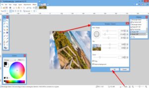 How to Crop and Rotate a Picture in Paint.NET