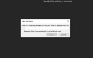 How to use Outlook as an RSS Feed Reader