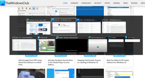 How to show Taskbar in Full-Screen mode on Windows 11