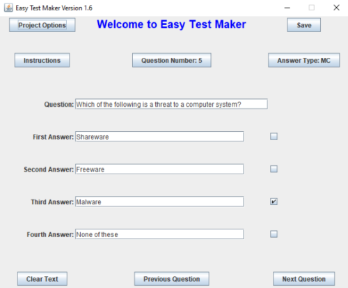 Best Free Quiz Maker software for Windows PC