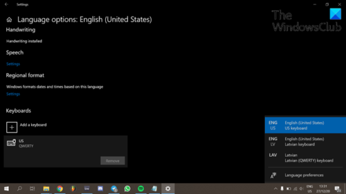 Cant Remove A Keyboard Layout In Windows 11 Computer