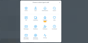 How to use TweetDeck to manage a Twitter account