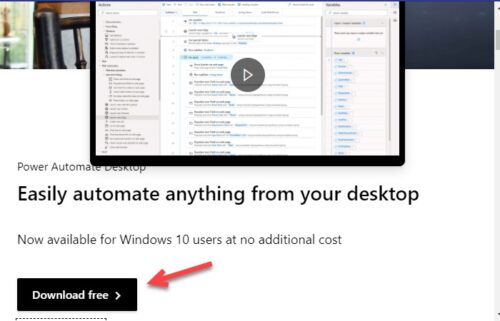 How to use Power Automate Desktop to create a UI workflow