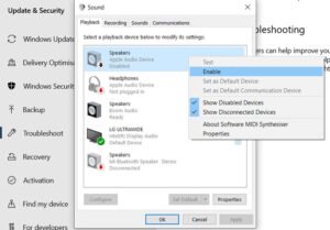 Audio Input and Output device uninstalled upon restart in Windows 11