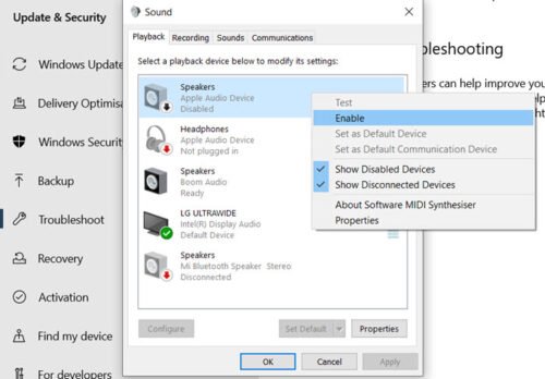 Audio Input and Output device uninstalled upon restart in Windows 11