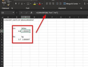 How to use Measurement Converter in Office apps