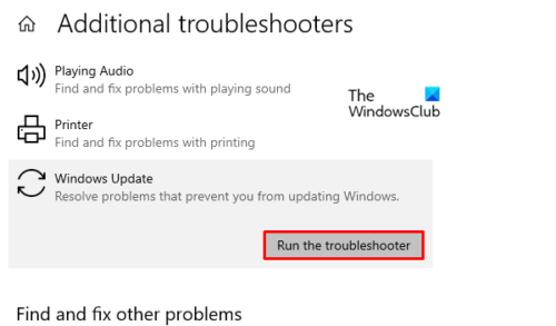 Fix 0x800f0825 Windows Update Error