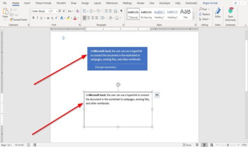 Insert, Copy, Remove, Apply and Manipulate Text Boxes in Word