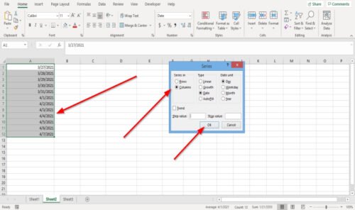 How to enable and use AutoFill in Excel