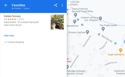 How to save Favorite Places on Google Maps