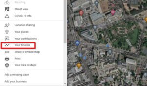 How to view Google Maps Timeline and Location History