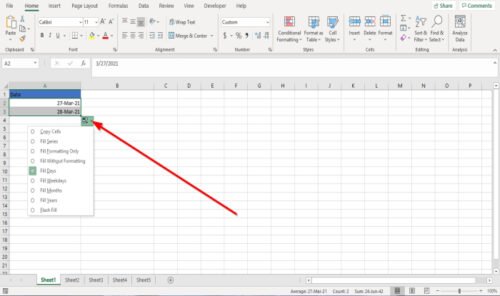 How to enable and use AutoFill in Excel