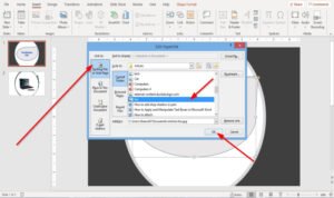 How to link Elements, Content or Objects to a PowerPoint slide