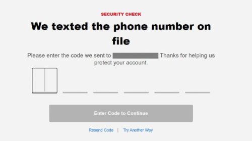 Recover forgotten Netflix account password using Phone number