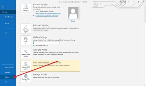 Create Desktop Alerts for Incoming Email in Outlook