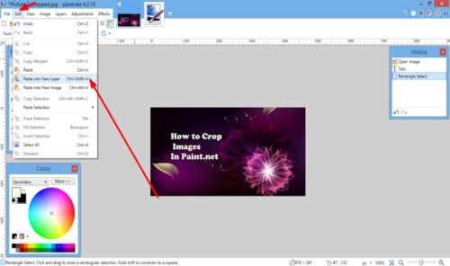 How to make a YouTube Thumbnail in Paint.net
