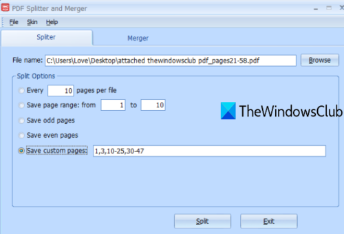 Extract pages from PDF using these free software or online tools