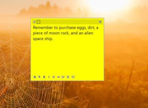 Create simple notes with PeperNote for Windows PC