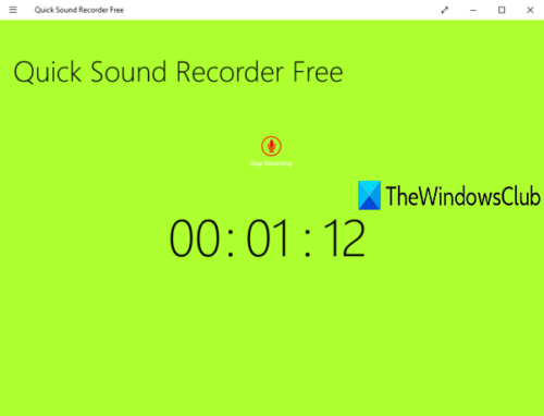 Best Free Audio Recorder software for Windows PC