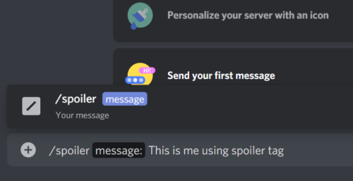 How to add Spoiler Tags to Text and Images on Discord