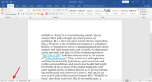 How to check word count in Word and PowerPoint