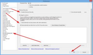 How to turn off Security Warnings in PDF